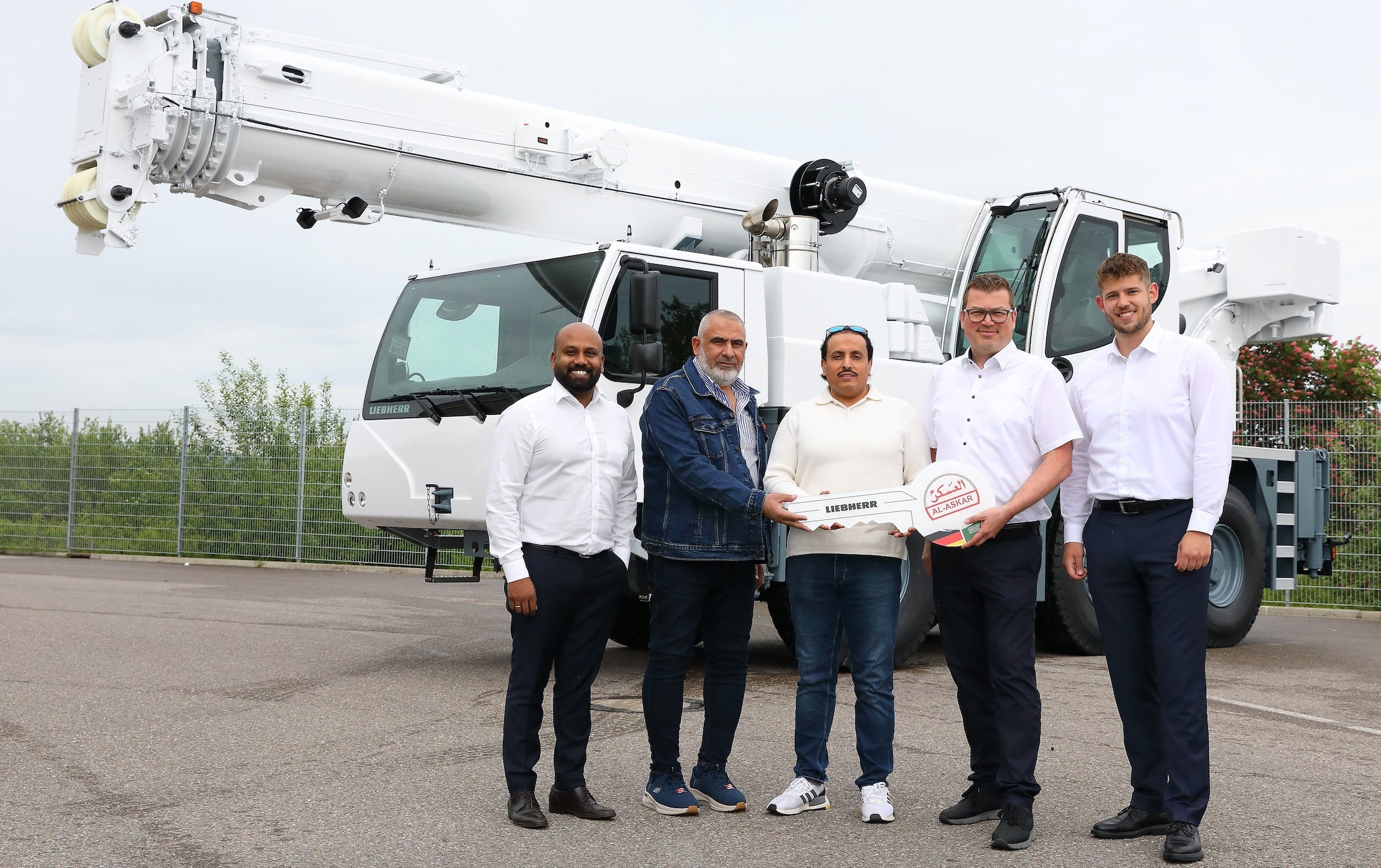 Al Askar takes delivery of 26 used Liebherr LTM cranes - Cranes Today
